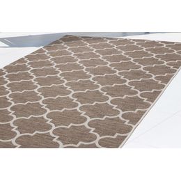 Teppich Lalee "Sunset 604" Gr. 2, beige, B:80cm H:7mm L:150cm, Kunstfaser, Teppiche, Teppich, In- und Outdoor geeignet, Wohnzimmer