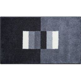 Badematte Grund Gr. 2, grau, rechteckig (50cm x 80cm ), 1 Stk., Badematten, Badematte
