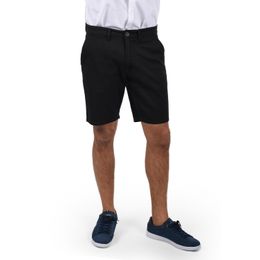 Chinoshorts Blend "BHPierre", Herren, Gr. XXL, US-Gr&ouml;&szlig;en, schwarz, Web, 98% Baumwolle, 2% Elasthan, unifarben, regular fit kurz, Hosen Chinoshorts, Stilvolle Chino Shorts mit Eingrifftaschen