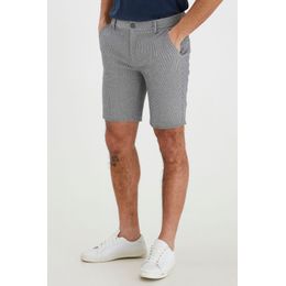 Chinoshorts Blend "BHAjo", Herren, Gr. XL, US-Gr&ouml;&szlig;en, pewter mix, 53% Polyester, 28% Nylon, 13% Viskose, 6% Elasthan, gestreift, regular fit kurz, Hosen Chinoshorts, Klassische Chino Shorts mit Streifen-Muster