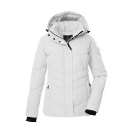 G.I.G.A. by Killtec Steppjacke "GW 59 WMN QLTD JCKT", Damen, Gr. 38, naturwei&szlig;, Obermaterial: 100% Polyester;Futter: 100% Polyester;F&uuml;llung: 100% Polyester, G.I.G.A. DX BY KILLTEC, Jacken Steppjacke, Wasserabweisende, winddichte Steppjacke mit abnehmbarer Kapuze