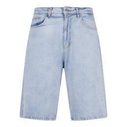 Shorts 2Y STUDIOS "2Y Studios Junan Baggy Basic Shorts", Herren, Gr. 29, Normalgr&ouml;&szlig;en, light blau, 100% Baumwolle, unifarben, loose fit, Hosen Shorts
