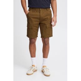 Shorts Blend "BHWoven", Herren, Gr. L, US-Größen, beech, 51% Leinen, 49% Baumwolle, unifarben, regular fit kniefrei, Hosen Shorts, Casual Shorts aus Leinenmix
