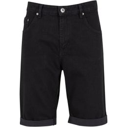 Shorts Just Rhyse "Just Rhyse Shorts Sydney", Herren, Gr. 30, Normalgrößen, schwarz, 100% Baumwolle, normal, Hosen Shorts
