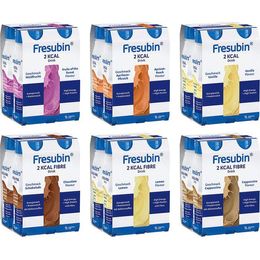 Fresenius Fresubin 2 kcal Drink Mischkarton Trinkflasche Trinknahrung 24X200 ml
