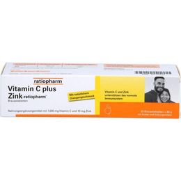 Vitamin C Plus Zink-ratiopharm Brausetabletten 20 St