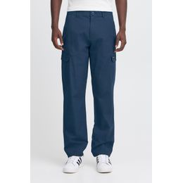 Cargohose Blend "BHTimon", Herren, Gr. 38, L&auml;nge 30, marineblaus, Twill, 98% Baumwolle, 2% Elasthan, unifarben, normal lang, Hosen Cargohose, Moderne Cargohose mit Taschen