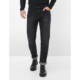 5-Pocket-Hose Brax "Style CADIZ TT", Herren, Gr. 32, Länge 30, schwarz, Denim/Jeans, 83% Baumwolle, 16% Polyester, 1% Elasthan, Hosen