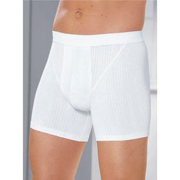 Panty Schiesser, Herren, Gr. 7, 2 Stk., weiß, 95% Baumwolle, 5% Elasthan, Unterhosen Panty
