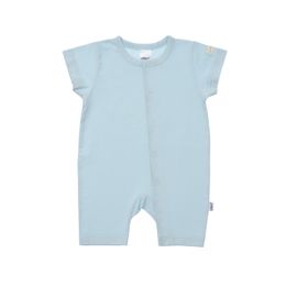 Jumpsuit Liliput, Jungen, Gr. 86/92, EURO-Gr&ouml;&szlig;en, wei&szlig; (hellblau, wei&szlig;), 95% Baumwolle, 5% Polyester, Rundhals, Overalls Jumpsuit, 2er-Pack mit praktischen Druckkn&ouml;pfen