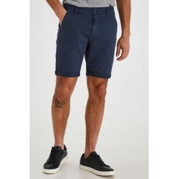 Chinoshorts Blend "BHBrix", Herren, Gr. XL, US-Gr&ouml;&szlig;en, blau (marineblaus), Web, 97% Baumwolle, 3% Elasthan, unifarben, regular fit kurz, Hosen Chinoshorts, Stilvolle Chino Shorts mit Eingrifftaschen