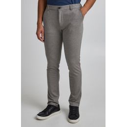 Sweathose Blend "BHNapa", Herren, Gr. 30, Länge 30, pewter mix, 75% Polyester, 20% Viskose, 5% Elasthan, unifarben, regular fit normal, Hosen, SweatChinohose mit Gürtelschlaufen