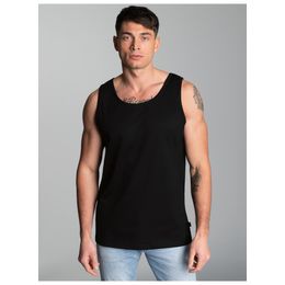 Unterhemd TRIGEMA "TRIGEMA Trägershirt aus 100% Baumwolle", Herren, Gr. L, 1 Stk., US-Größen, schwarz, 100% Baumwolle, Unterhemden Unterhemd