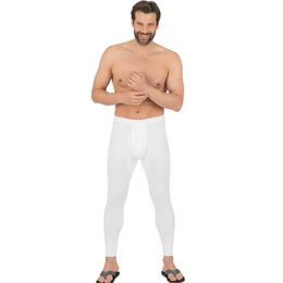 Lange Unterhose TRIGEMA "TRIGEMA Lange Unterhose im Doppelpack", Herren, Gr. 5, 2 Stk., weiß, 100% Baumwolle (Bio-Baumwolle kbA), Unterhosen Unterhose Unterwäsche Multipacks Lange Unterhose