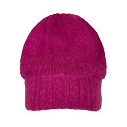 Beanie Flexfit "Flexfit Yupoong Beanies Acrylic Beanie", Damen, Gr. onesize, fuchsia, Kunstfaser, Mützen Beanie