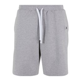 Sweatshorts STARTER Black Label "Starter Black Label Starter Essentials Heavy Shorts", Herren, Gr. XL, US-Größen, erdgrau, 100% Baumwolle, relaxed fit, Hosen Sweatshorts