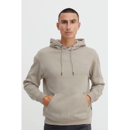 Kapuzenpullover Blend "BHDownton", Herren, Gr. L, crockery, Sweatware, 50% Baumwolle, 50% Polyester, unifarben, regular fit normal, ohne Ausschnitt, Pullover, Klassisches Sweatshirt mit Rundhalsausschnitt und Kängurutasche
