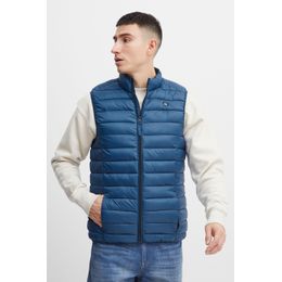 Steppweste Blend "BHRomsey", Herren, Gr. S, ensign blau, 100% Nylon, unifarben, regular fit normal, Westen, Steppweste mit Stehkragen