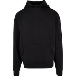Kapuzensweatshirt Urban Classics "Urban Classics Herren High Neck Hoody", Herren, Gr. S, schwarz, 80% Baumwolle, 20% Polyester, unifarben, Sweatshirts