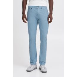 Stoffhose Blend "BHEdford", Herren, Gr. 34, L&auml;nge 30, blau bell, Web, 98% Baumwolle, 2% Elasthan, unifarben, regular fit lang, Hosen Stoffhose, Basic Chinohose