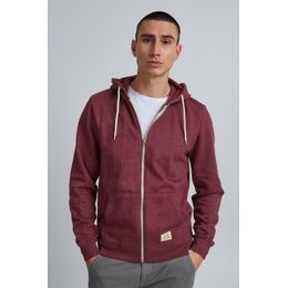 Kapuzenpullover Blend "BHNoah", Herren, Gr. L, zinfandel, Sweatware, 60% Baumwolle, 40% Polyester, unifarben, regular fit normal, ohne Ausschnitt, Pullover, Stilvolle Kapuzensweatjacke mit Taschen