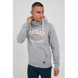 Kapuzenpullover Blend "BHAlejandro", Jungen, Gr. XXL, zink mix, Sweatware, 60% Baumwolle, 40% Polyester, regular fit, ohne Ausschnitt, eingesetzt, Pullover Kapuzenpullover, Kapuzensweatshirt mit Frontprint