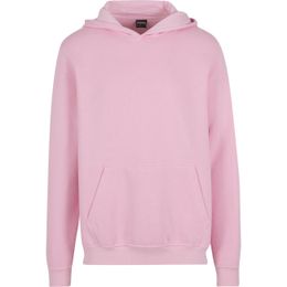 Kapuzensweatshirt Urban Classics "Urban Classics Basic Essential Hoody", Herren, Gr. 4XL, softpink, 50% Baumwolle, 50% Polyester, unifarben, Sweatshirts