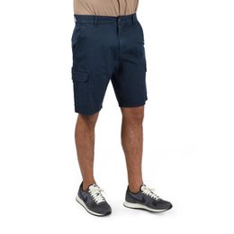 Cargoshorts Blend "BHBarni", Herren, Gr. S, US-Größen, navy, Web, 97% Baumwolle, 3% Elasthan, unifarben, regular fit normal, Hosen, Stilvolle Cargo Shorts mit Taschen