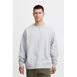 Longpullover Blend "BHSweatshirt", Herren, Gr. L, stone mix, Sweatware, 60% Baumwolle, 40% Polyester, unifarben, regular fit, Pullover Longpullover, Klassischer Sweatpullover mit Rundhalsausschnitt