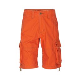 Cargoshorts MOLECULE "Molecule Cargo Shorts Cyclones", Herren, Gr. M, Normalgr&ouml;&szlig;en, orange, Obermaterial: 100% Baumwolle, Hosen