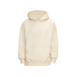 DROPSIZE Herren Kapuzensweatshirt "Dropsize HEAVY OVERSIZE HD LOGO HOODIE"weißcap gray, Gr. L, unifarben, 70% Baumwolle, 30% Polyester, Sweatshirts