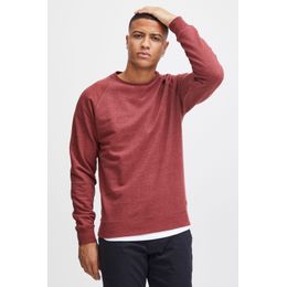 Longpullover Blend "BHAlex", Damen, Gr. S, zinfandel, Sweatware, 60% Baumwolle, 40% Polyester, unifarben, regular fit, Rundhals, eingesetzt, Pullover Longpullover, Sweatpullover mit Raglan&auml;rmeln und elastischem Saum