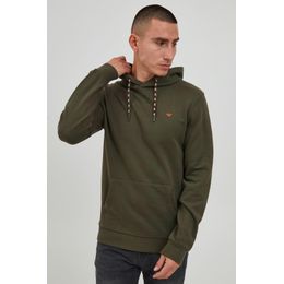 Kapuzenpullover Blend "BHLobo", Herren, Gr. S, deep depths, Sweatware, 100% Baumwolle, unifarben, regular fit normal, ohne Ausschnitt, eng, Pullover Kapuzenpullover, L&auml;ssiger Hoodie mit Kapuze und K&auml;ngurutasche