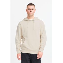 Kapuzenpullover Blend "BHBrody Sweatshirt hood", Herren, Gr. M, beige (bleached sand), Sweatware, 60% Baumwolle, 40% Polyester, unifarben, regular fit, ohne Ausschnitt, Pullover, Sportlicher Sweat-Hoodie mit Kängurutasche