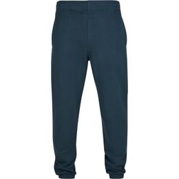 Stoffhose Urban Classics "Urban Classics Herren Ultra Heavy Sweatpants", Herren, Gr. S, US-Größen, bottlegrün, 100% Baumwolle, unifarben, loose fit, Hosen Stoffhose