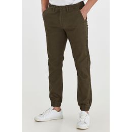 Chinohose Blend "BHPellini", Herren, Gr. 31, Länge 30, dusty grün, Web, 98% Baumwolle, 2% Elasthan, unifarben, slim fit lang, Hosen, Chinohose im Chino-Stil