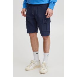 Cargoshorts Blend "BHSweatshorts", Herren, Gr. M, US-Größen, marineblaus, Sweatware, 100% Baumwolle, unifarben, regular fit kurz, Hosen, Stilvolle Cargo Shorts mit Taschen