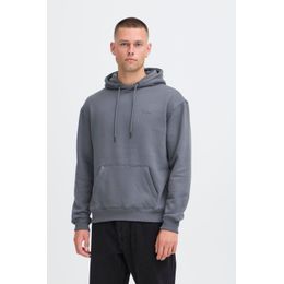 Kapuzenpullover Blend "BHDownton", Herren, Gr. XXL, iron gate, Sweatware, 50% Baumwolle, 50% Polyester, unifarben, regular fit normal, ohne Ausschnitt, Pullover Kapuzenpullover, Klassisches Sweatshirt mit Rundhalsausschnitt und K&auml;ngurutasche