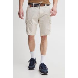 Cargoshorts Blend "BHShorts", Herren, Gr. S, US-Größen, pumice stone, Web, 97% Baumwolle, 3% Elasthan, unifarben, regular fit kurz, Hosen, Stilvolle Cargo Shorts mit Taschen