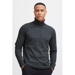 Rollkragenpullover Blend "BHCarsten", Herren, Gr. XXL, charcoal mix, Feinstrick, 100% Polyester, meliert, regular fit, Pullover Rollkragenpullover, Stilvoller Strickpullover mit Rollkragen