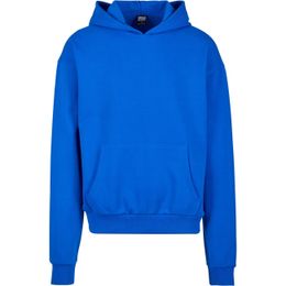 Sweatshirt Urban Classics "Urban Classics Herren Ultra Heavy Hoody", Herren, Gr. S, cobaltblau, 100% Baumwolle, unifarben, Sweatshirts Sweatshirt