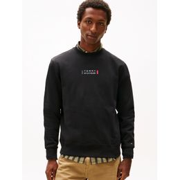 Tommy Hilfiger Herren Sweatshirt "BRAND LOVE"schwarz, Gr. M, Sweatware, Obermaterial: 100% Baumwolle, Sweatshirts