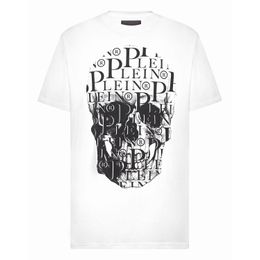T-Shirt Philipp Plein "Skull", Jungen, Gr. 4XL, 01, weiß, Obermaterial: 100% Baumwolle, Shirts T-Shirt