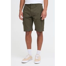 Cargoshorts Blend "BHCrixus", Herren, Gr. S, US-Größen, grün (dusty grün), Web, 100% Baumwolle, unifarben, regular fit kurz, Hosen, Stilvolle Cargo Shorts mit Taschen