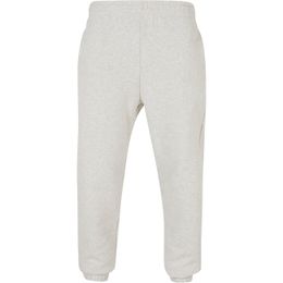 Stoffhose Urban Classics "Urban Classics Herren Ultra Heavy Sweatpants", Herren, Gr. XL, US-Gr&ouml;&szlig;en, lightgrau, 100% Baumwolle, unifarben, loose fit, Hosen Stoffhose