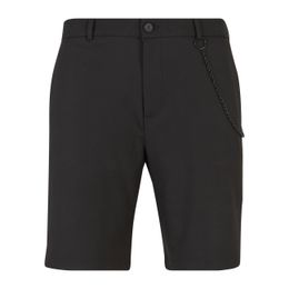 Sweatshorts 2Y STUDIOS "2Y Studios Herren 2Y Basic Shorts With Stripes", Herren, Gr. L, US-Größen, schwarz, 70% Baumwolle, 27% Polyester, 3% Elasthan, unifarben, slim fit, Hosen Sweatshorts