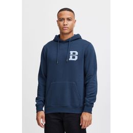 Kapuzenpullover Blend "BHSweatshirt", Herren, Gr. S, marineblaus, Sweatware, 55% Polyester, 45% Baumwolle, unifarben, regular fit, Pullover, Stilvoller Hoodie mit Kapuze