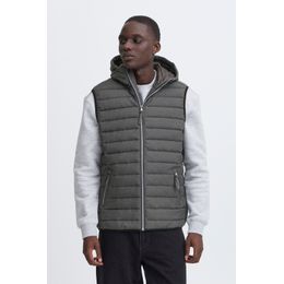 Steppweste Blend "BHEDMAR", Herren, Gr. M, schwarz melange, Steppware, 100% Polyester, meliert, Basic, normal normal, Westen Steppweste, Stilvolle Basic Steppweste mit Taschen