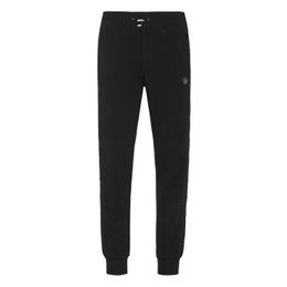 Jogginghose Philipp Plein "Jogginghosen", M&auml;dchen, Gr. XL, US-Gr&ouml;&szlig;en, 02, schwarz, Obermaterial: 100% Baumwolle, Hosen Jogginghose