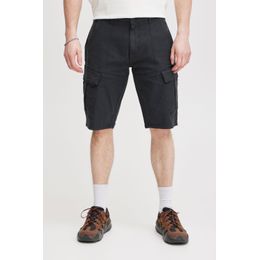 Cargoshorts Blend "BHWoven", Herren, Gr. XXL, US-Größen, schwarz, Web, 98% Baumwolle, 2% Elasthan, unifarben, regular fit kniefrei, Hosen, Lässige Cargo-Shorts mit Taschen